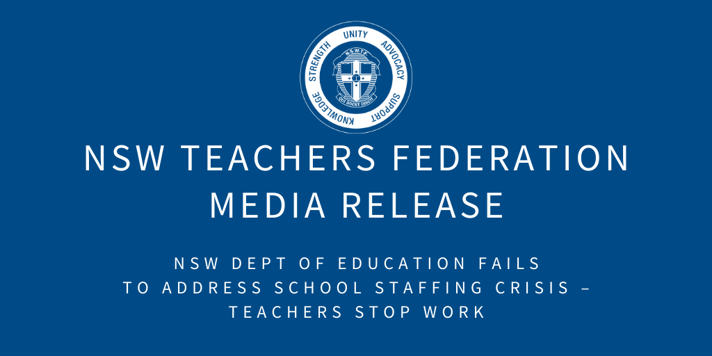 NSW Dept of Education fails to address school staffing crisis ...